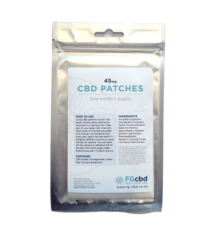 CBD PATCHES - FEEL GOOD CBD